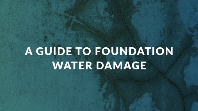 A Guide to Foundation Water Damage | CLEAR Restoration